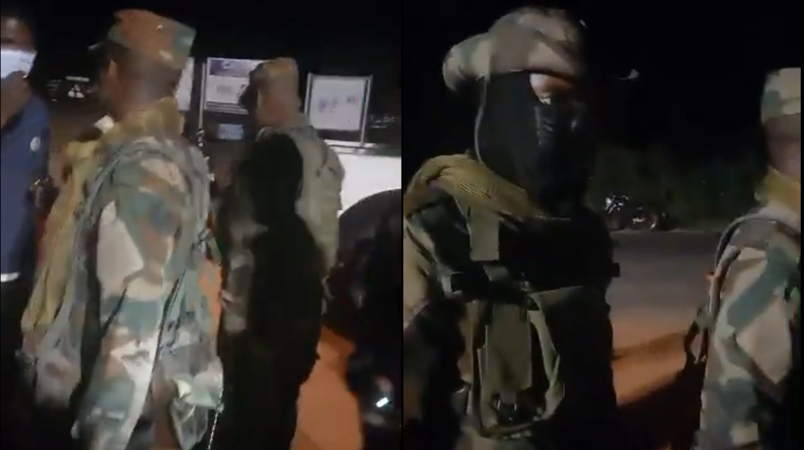 True, soldiers were spotted in Dormaa East constituency in the Bono Region